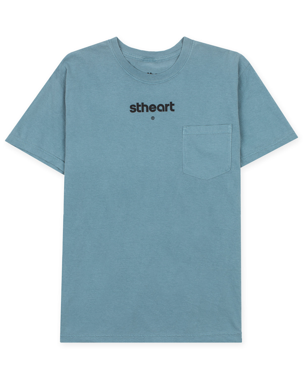 Classic Logo Pocket Tee | Blue – STHEART